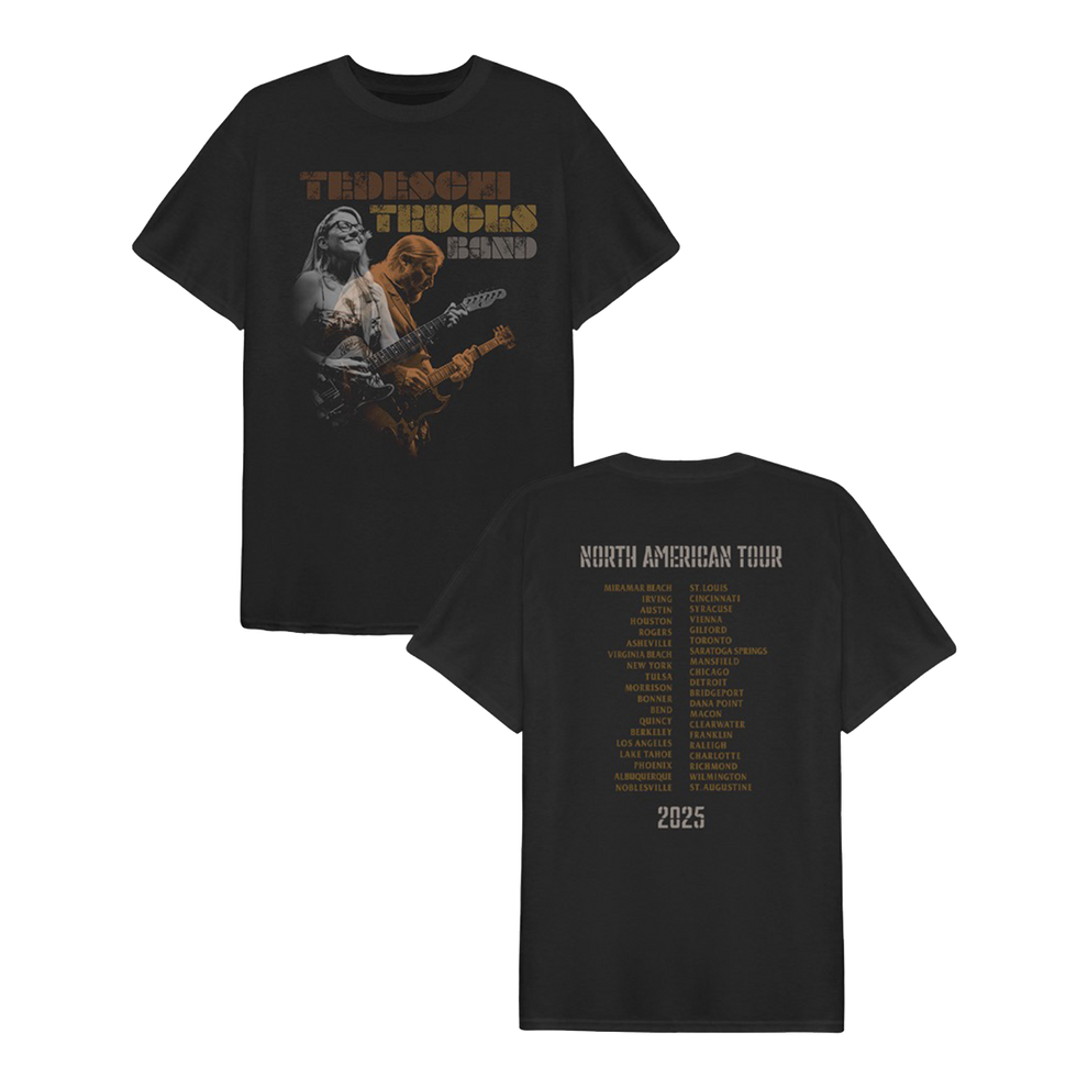 Black Photo Tour T-Shirt – Tedeschi Trucks Band MT